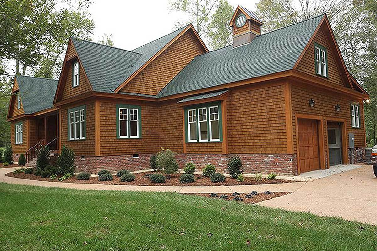 Delightful Shingle Style House Plan - 32615WP | Architectural Designs ...
