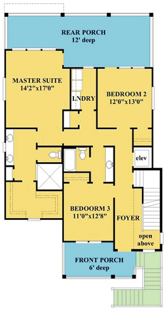Seaside Plan Architectural Designs