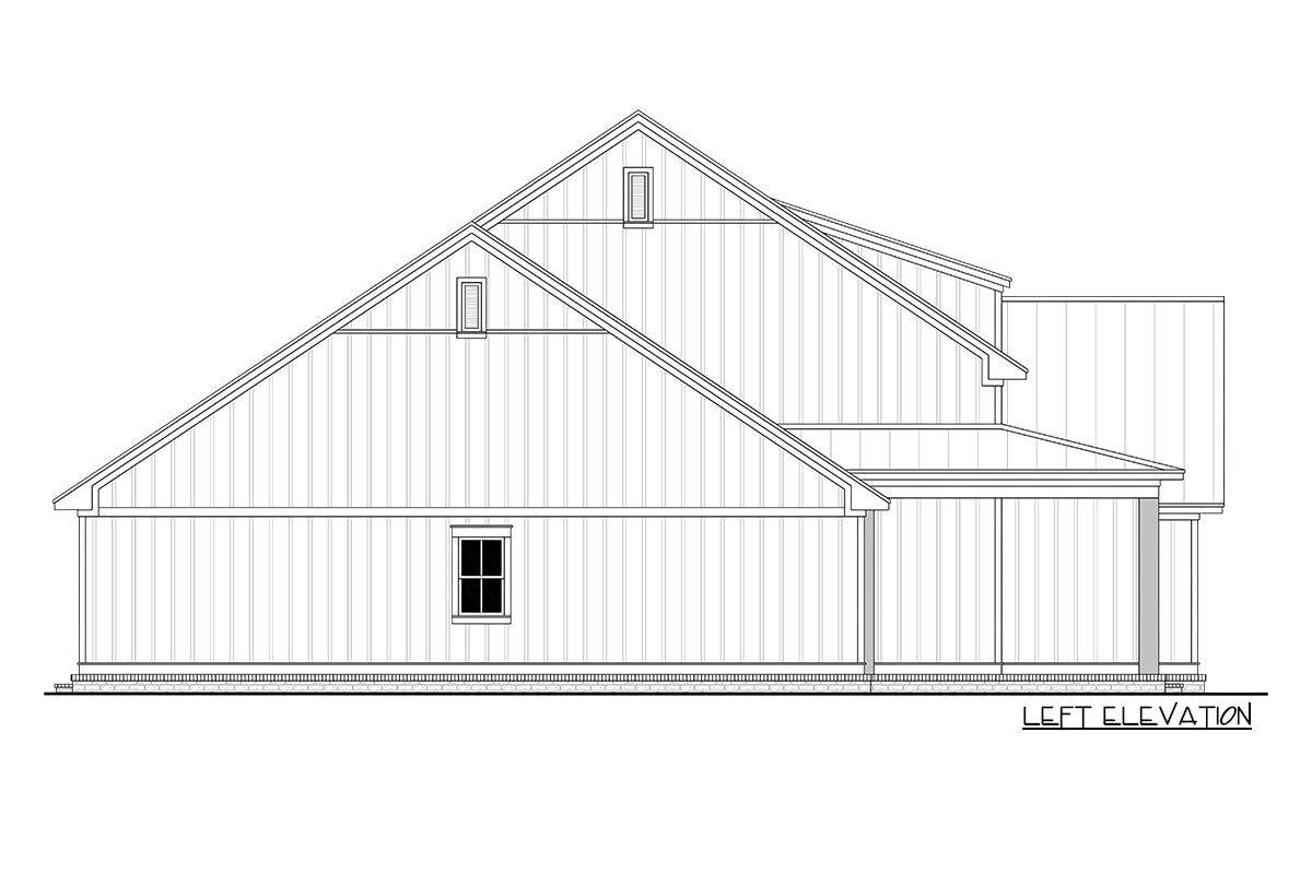 3-Bed Modern Farmhouse with L-shaped Front Porch - 51873HZ ...