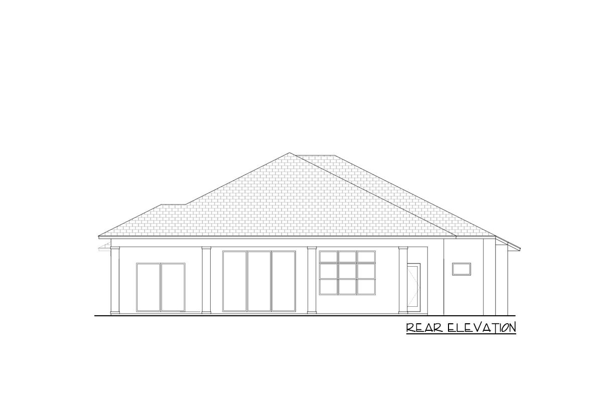 4-Bed Southern Coastal Home Plan with Study - 65720BS | Architectural ...