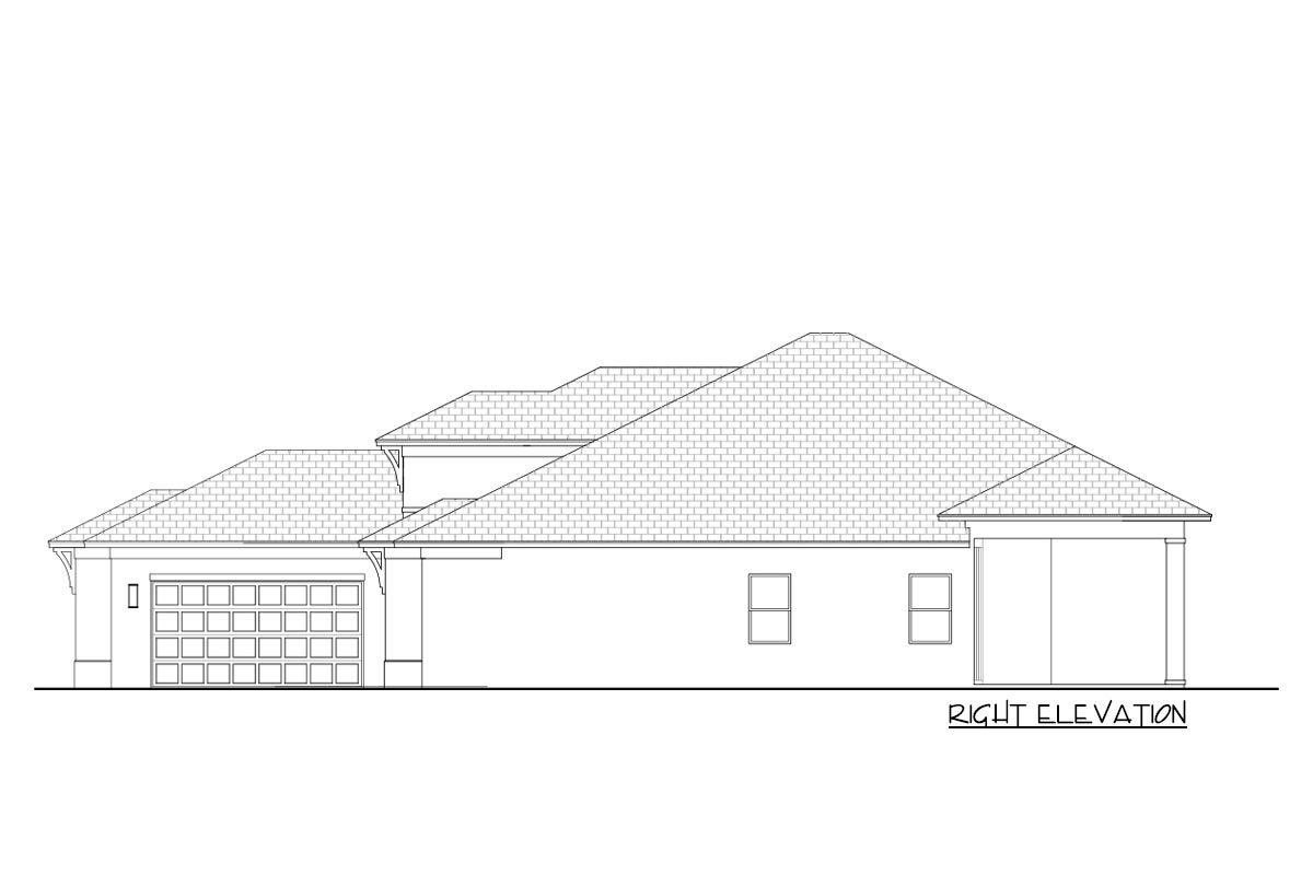 4-Bed Southern Coastal Home Plan with Study - 65720BS | Architectural ...