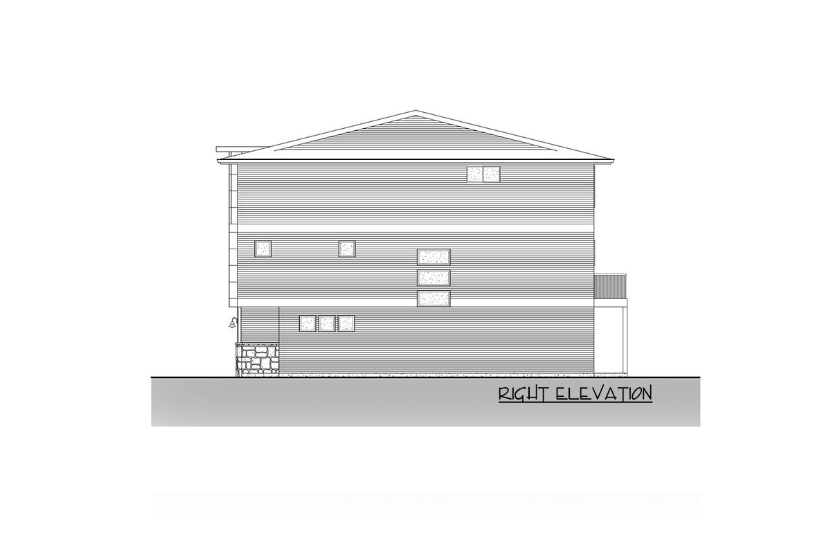 Modern 4-Plex House Plan with Match 2 Bed and 2.5 Bath Units ...