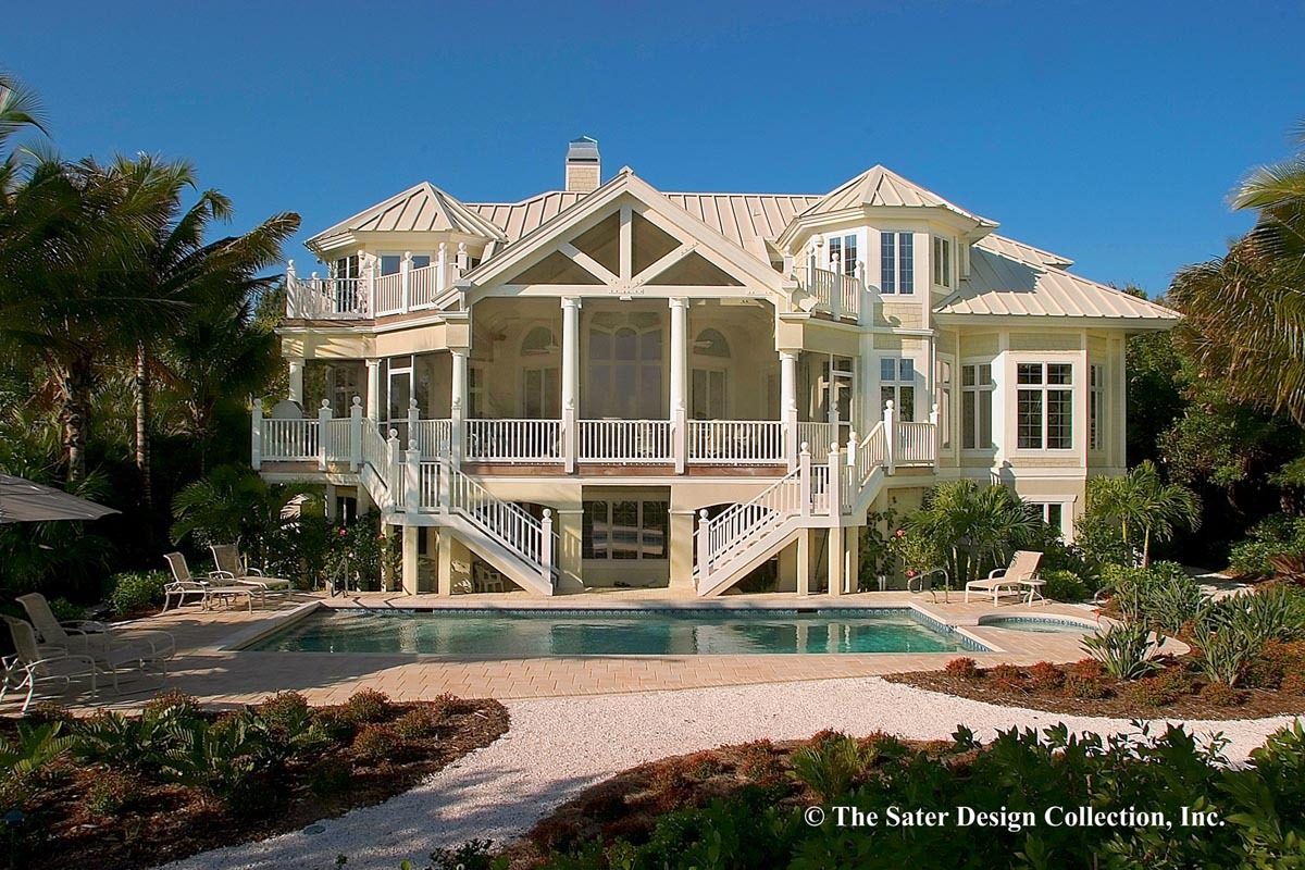 Southern Beach Home with Elevated Foundation and Large Great Room ...