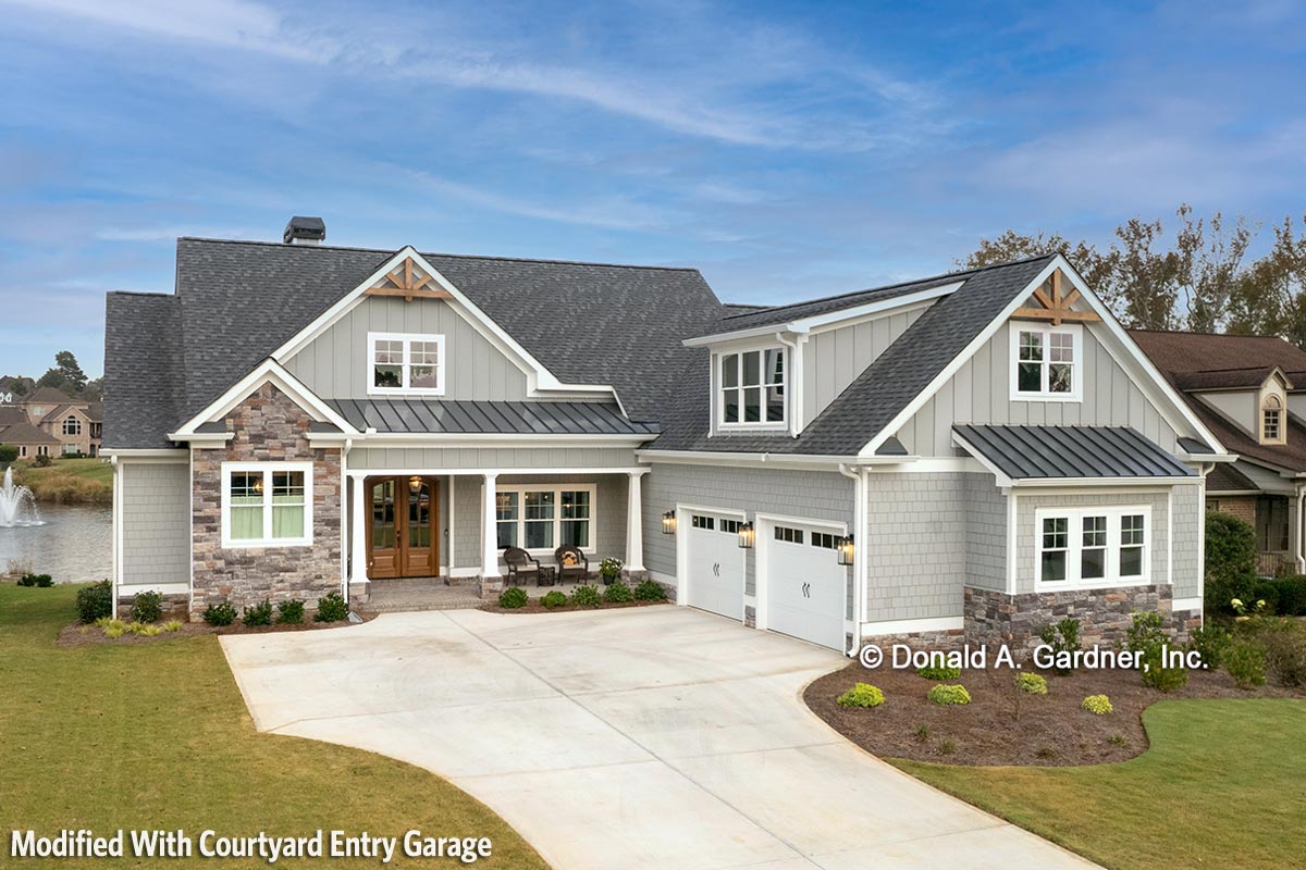 2 Story Craftsman Stone Homes