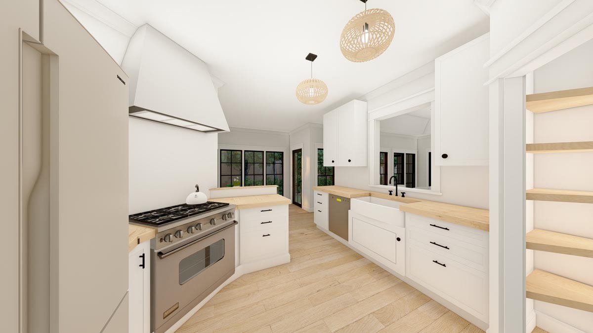 Modern Farmhouse with 2-Car Courtyard Entry Garage with Bonus and Bath ...