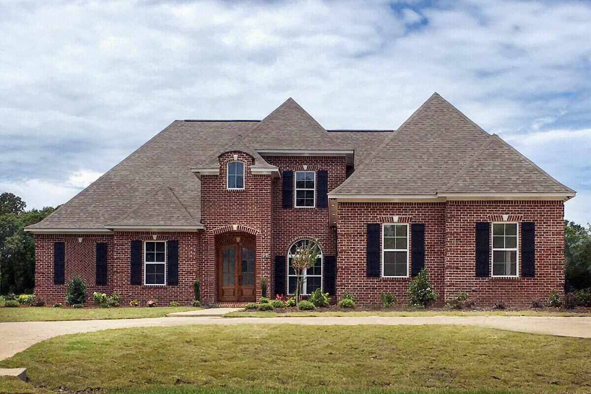 Brick-clad Southern House Plan with Optional Bonus Room - 83831JW ...