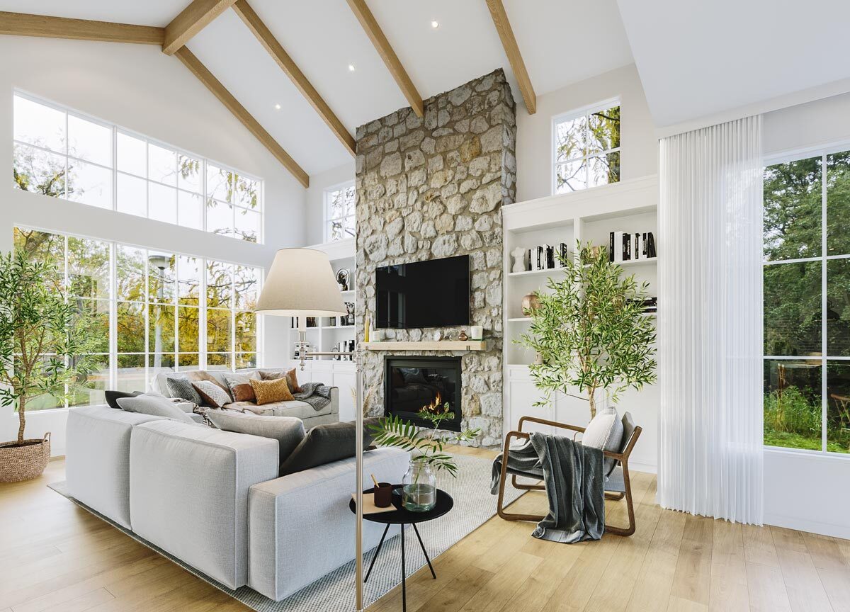 Family Home Plan with Upstairs Home Office and Parents' Suite and a ...