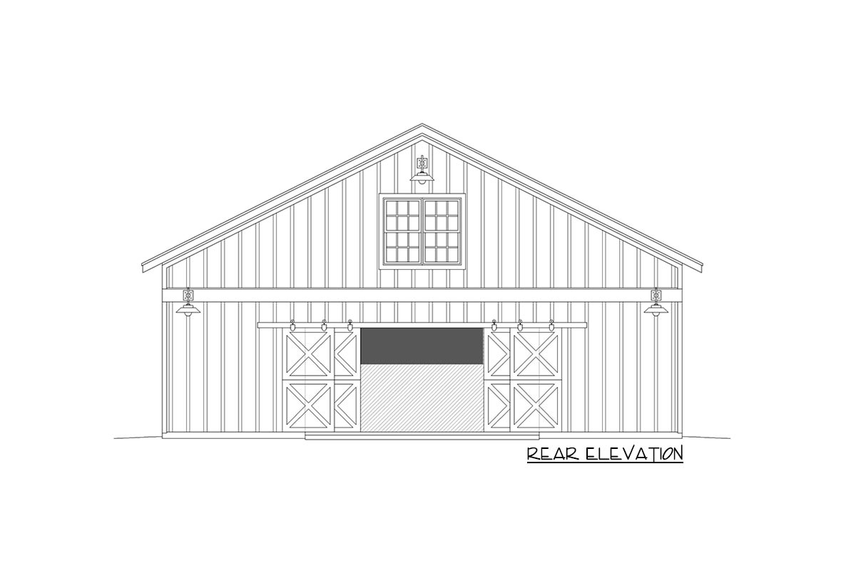 Gable Roof Barn Plans