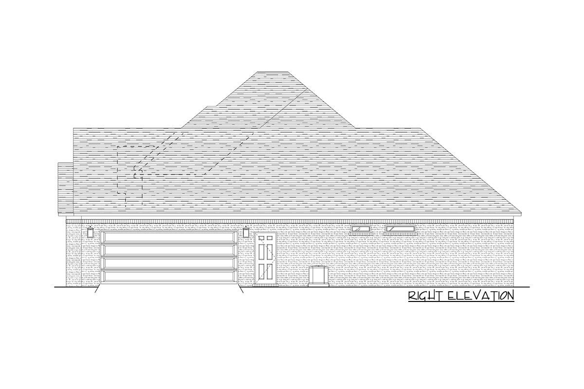 Transitional European Home Plan with Split-bed Layout - 461029DNN ...