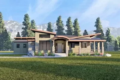 Cost-to-Build Report for Plan 490026NAH: Mountain Modern Home Plan with ...