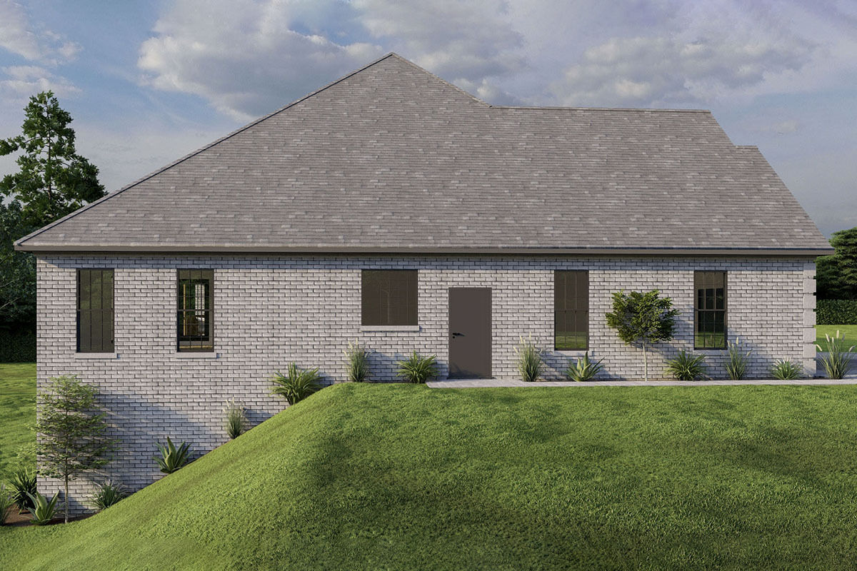 3000 Square Foot 4 Bed House Plan with a Brick Exterior and Bonus ...