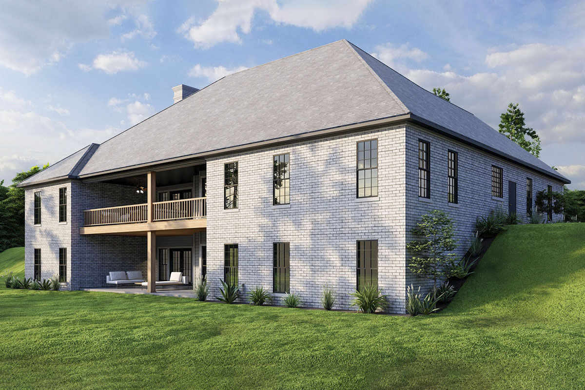 3000 Square Foot 4 Bed House Plan with a Brick Exterior and Bonus ...