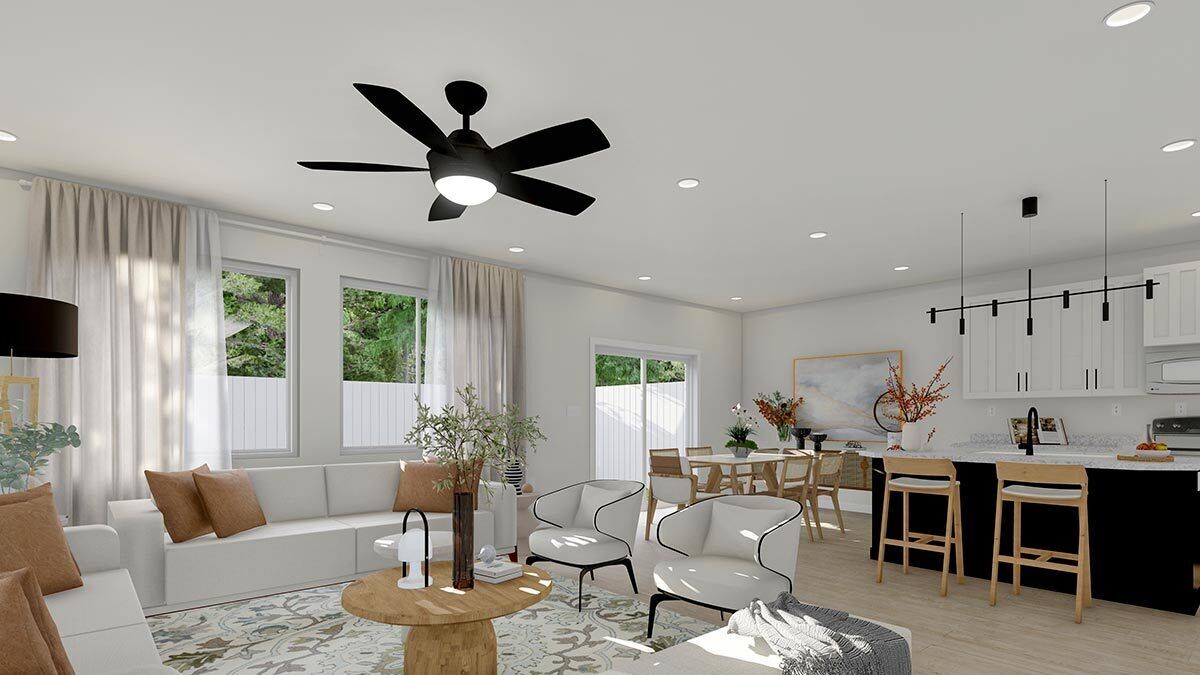 6-Unit Multiplex House Plan with Mix of 2110 and 1664 Square Foot 3 Bed ...