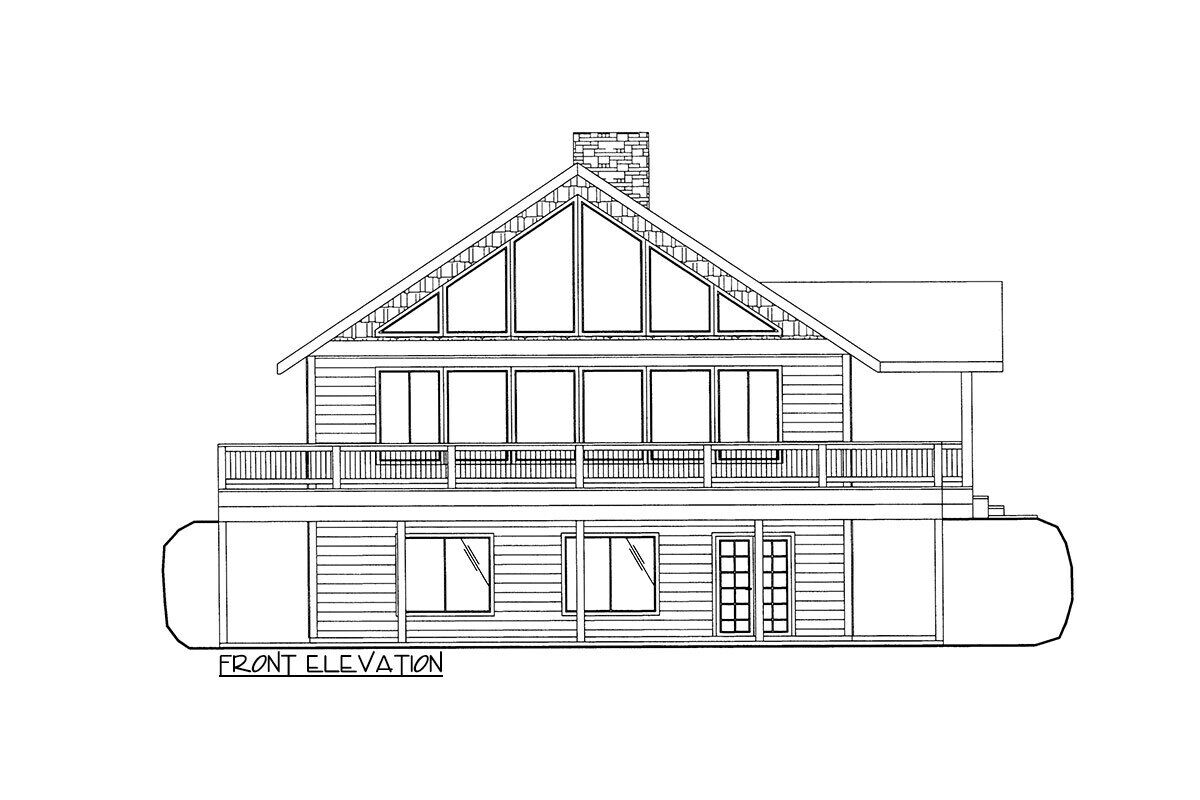 Country Home Plan for Sloped Lots - 35249GH | Architectural Designs ...