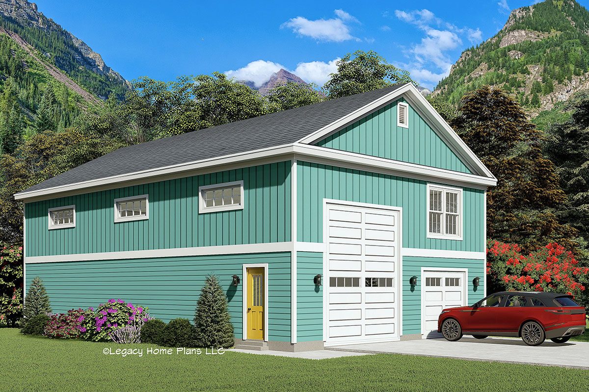 Modification Request for Plan 680060VR: Garage with RV Storage and ...