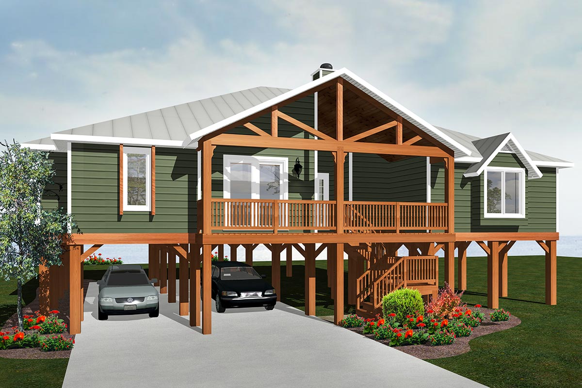 Elevated House Foundations