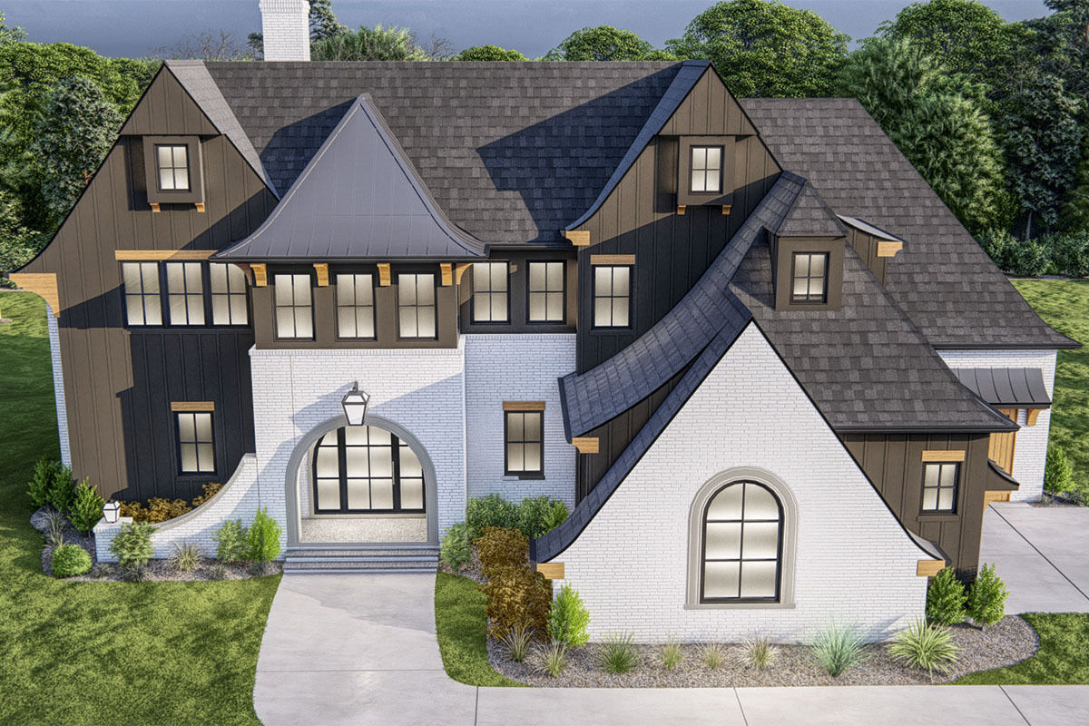 4-Bed Transitional House Plan Under 3800 Square Feet with Game Room ...
