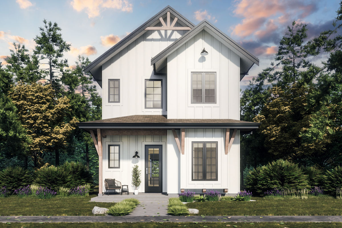 4 Foot Wide House Small House Plans For Narrow Lots | Max 26 Feet Wide