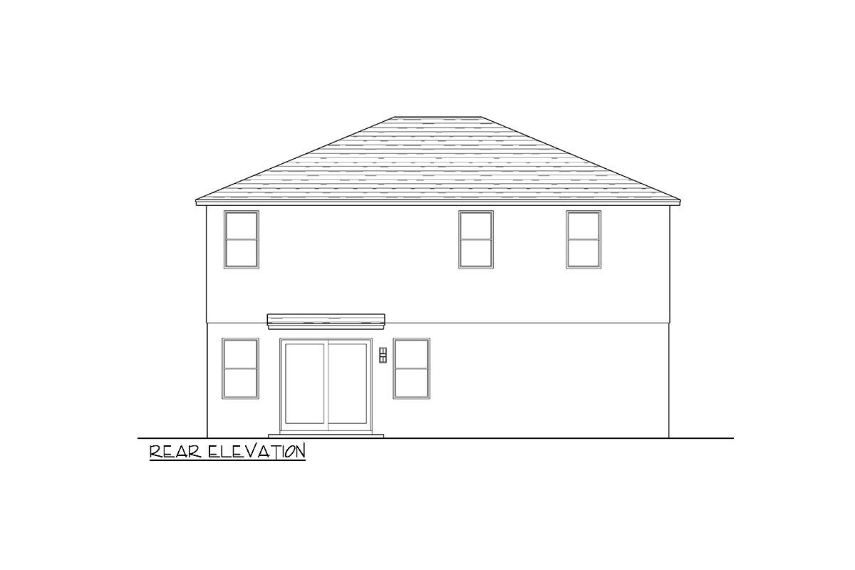 2-Story Traditional House Plan with Nearly 2,800 Square Feet of Living ...