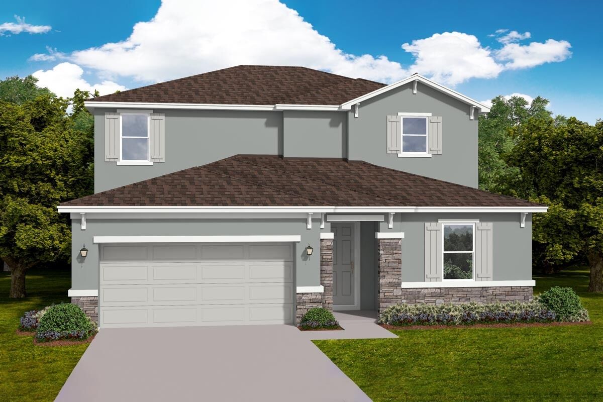 2-Story Traditional House Plan with Nearly 2,800 Square Feet of Living ...