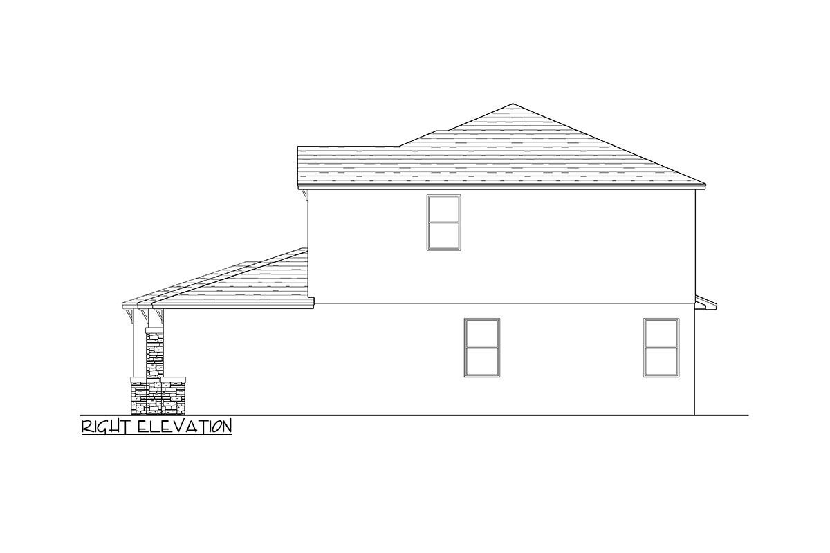 2-Story Traditional House Plan with Nearly 2,800 Square Feet of Living ...