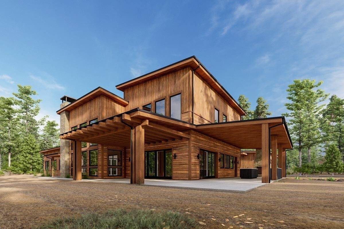 Modern Rustic House Plansnull