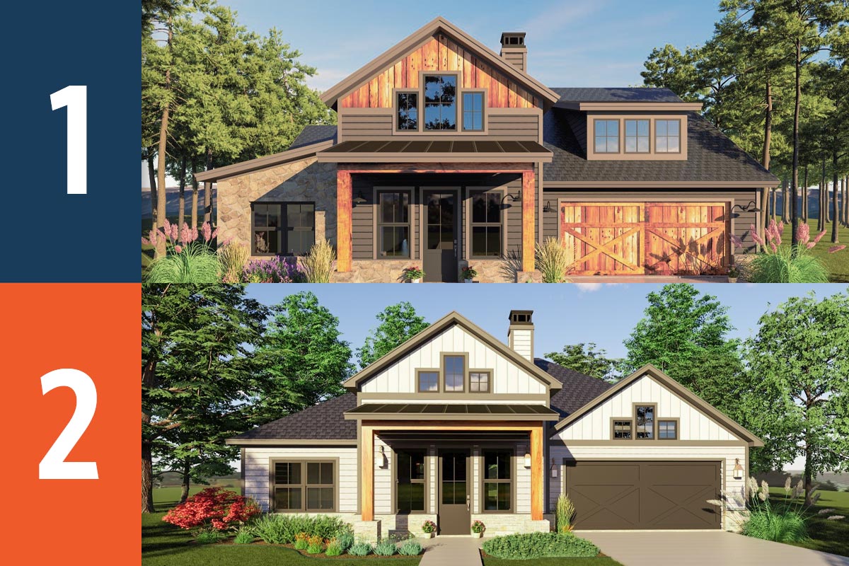 Plan 819007JSSB: HomeBuilder's ProSpec Pack: 2 Versatile House Plans ...