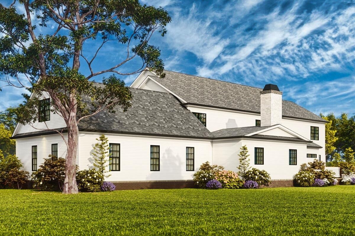 6 Bed Traditional Country Home Plan with Formal Dining Room - 25816GE ...