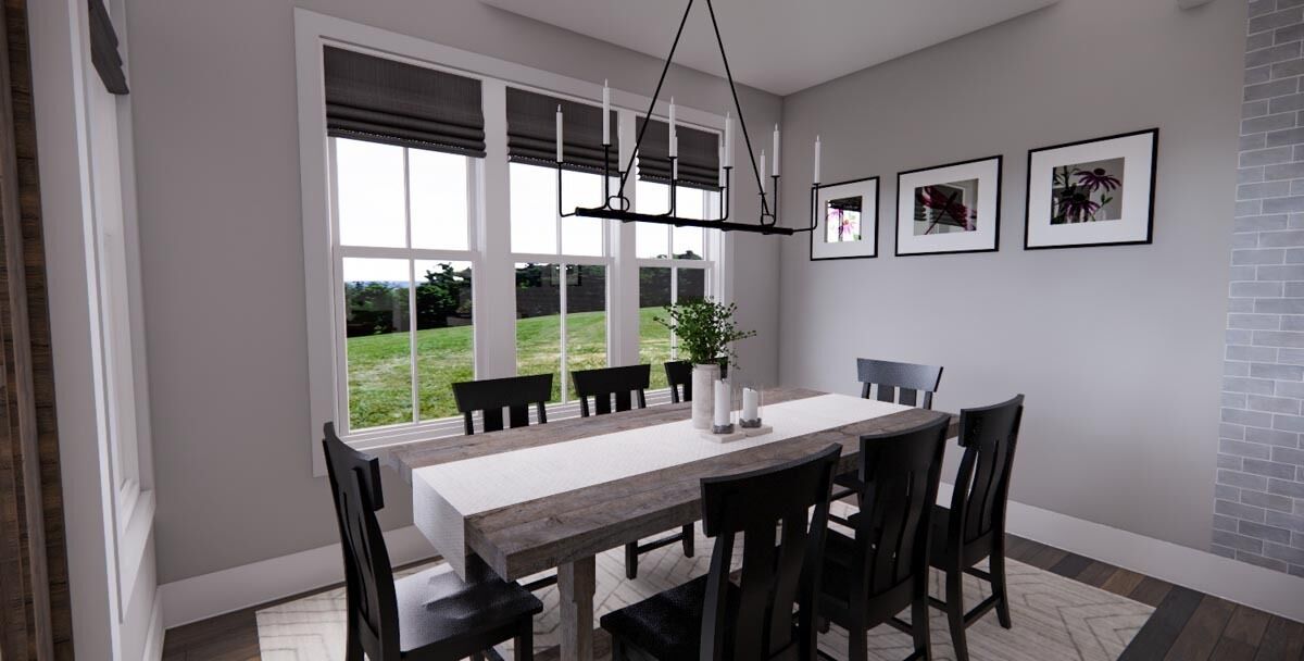 2030 Square Foot New American Farmhouse Plan with 4 Bedrooms - 14777RK ...