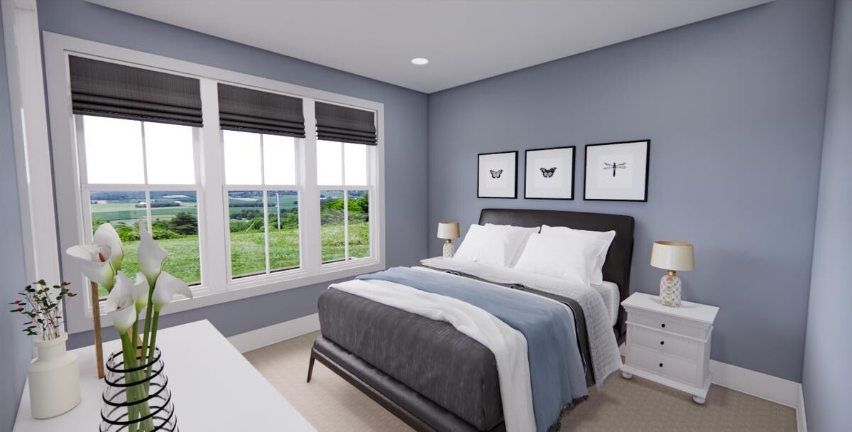 2030 Square Foot New American Farmhouse Plan with 4 Bedrooms - 14777RK ...