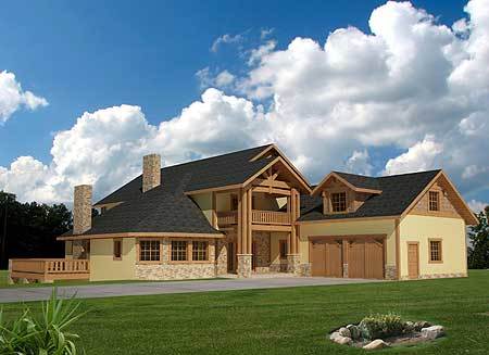 Three Levels and a Massive Deck - 35407GH | Architectural Designs ...