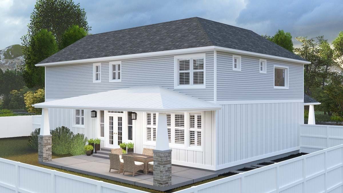 2-Story House Plan with Lower Level Expansion - 3863 Sq Ft - 61467UT ...