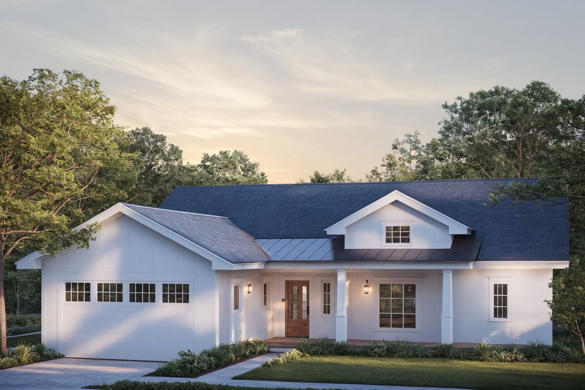 Modification Request for Plan 833002WAT: Split Bedroom One-Story House ...