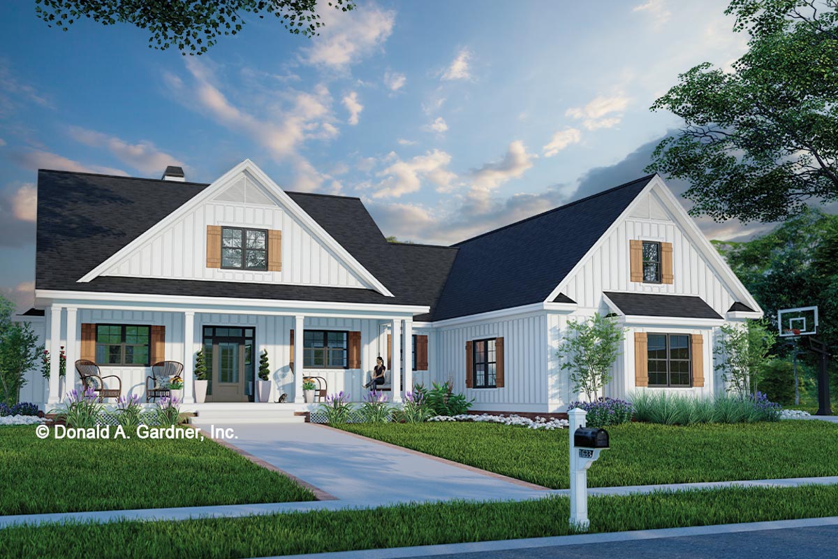 Original Craftsman House Plans Carport