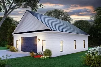 Cost-to-Build Report for Plan 680311VR: Lift-Friendly 2-Car Modern ...