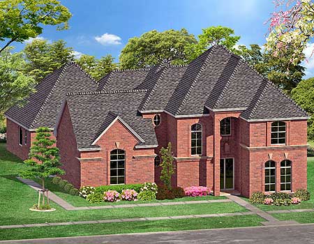 Beautiful Brick House Plans