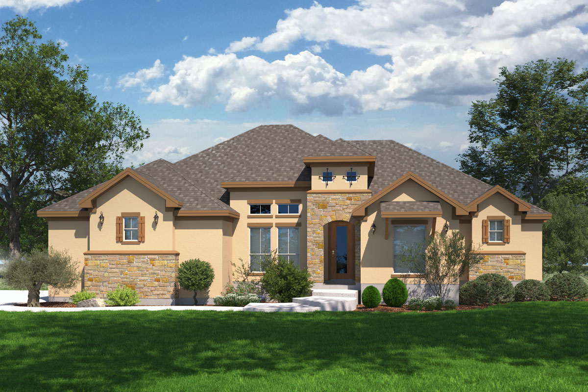Modification Request for Plan 264210KMD: Single-Story Southwest House ...