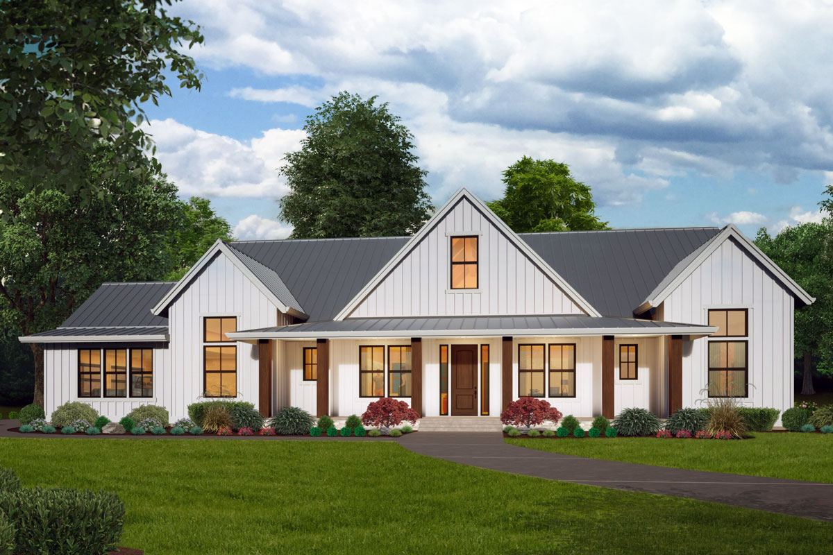 Modification Request for Plan 85456MS: 4-Bedroom Single-Story Modern ...
