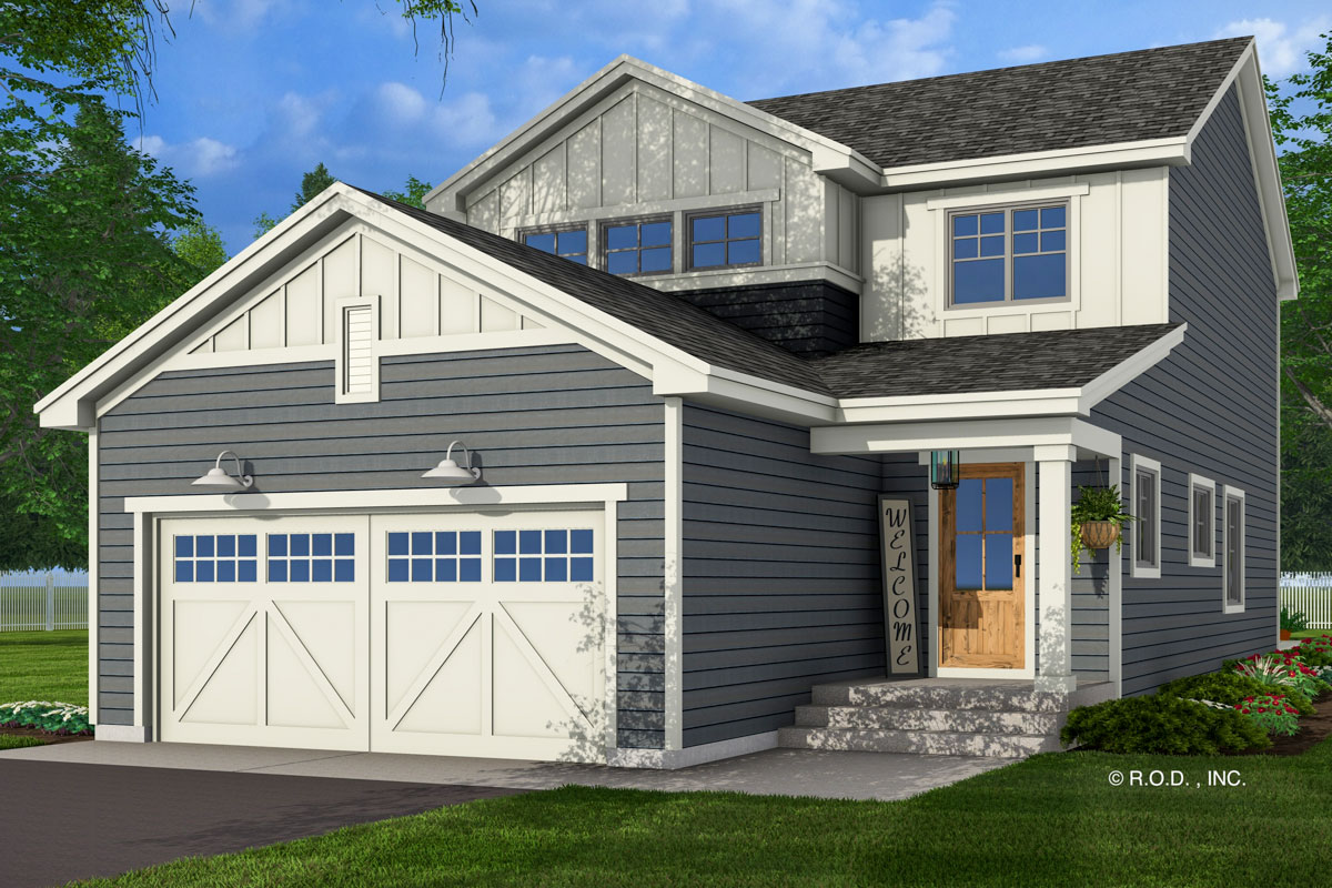 Plan 14884RK: 4-Bedroom Traditional House Plan with Loft and Jack and ...