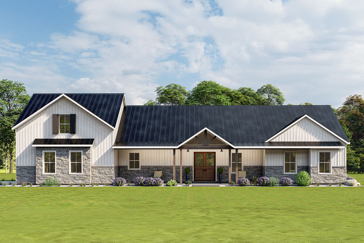 Modification Request for Plan 400027FTY: Two-Story Barndominium House ...
