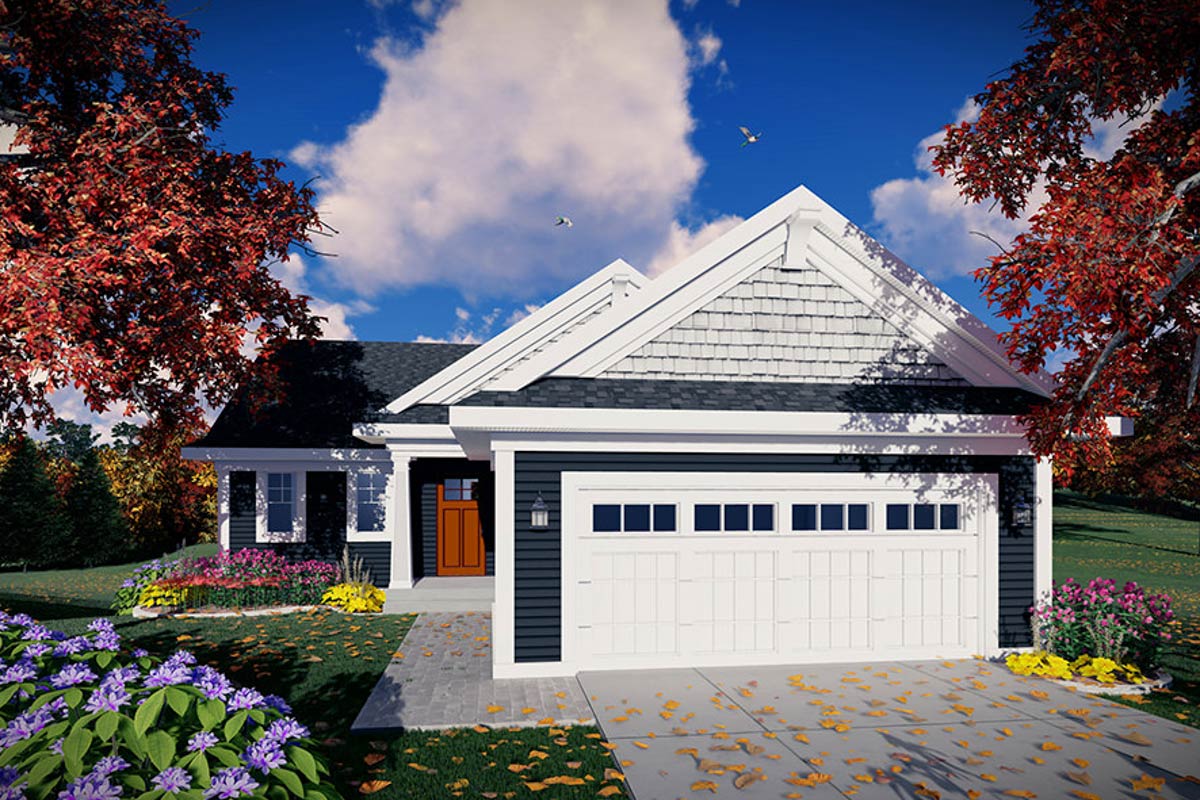 Modification Request for Plan 89052AH: 3-Bed Craftsman House Plan with ...
