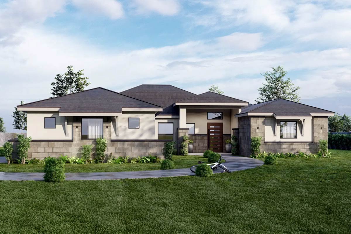 One Story Prairie House Plans Prairie House Plans 30 963
