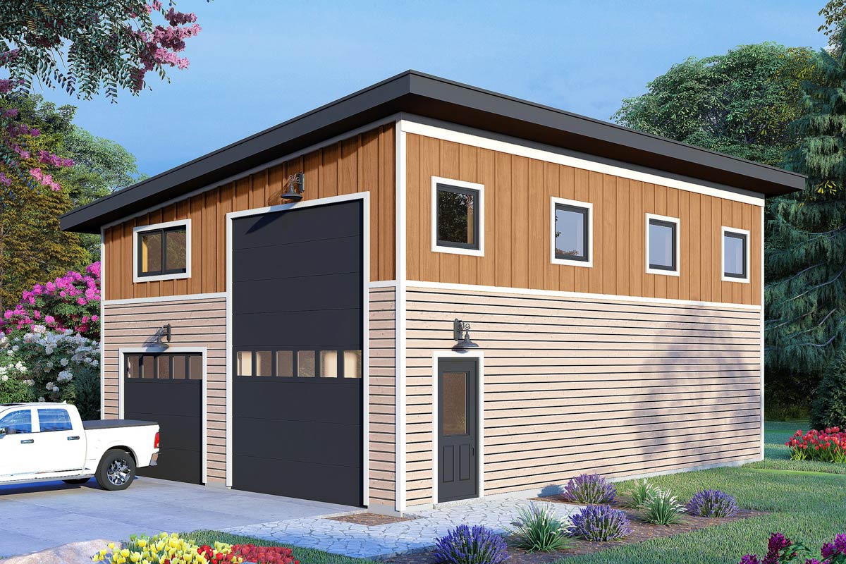 Contemporary Garages With Elevators