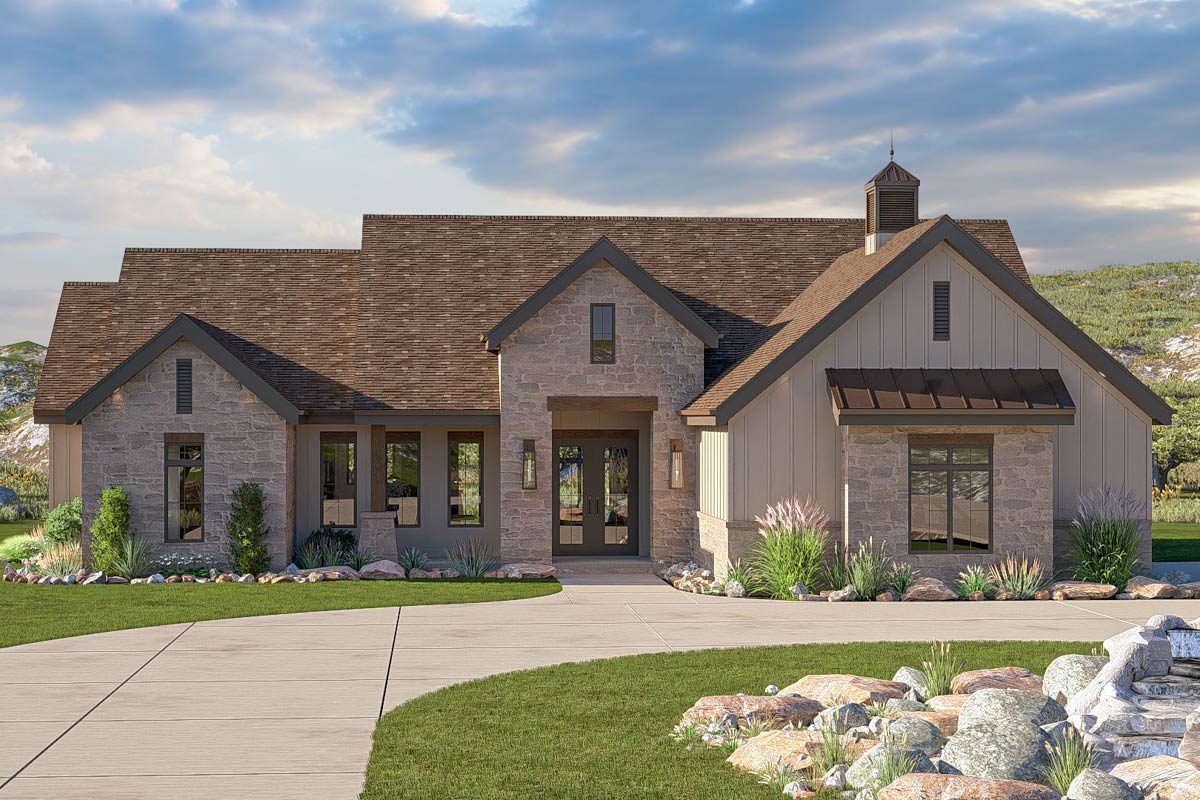 Metal Roof Texas Hill Country House Plans Hill Country House Plans