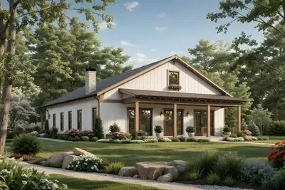 Cost-to-Build Report for Plan 51243MM: Spacious Barndominium with ...