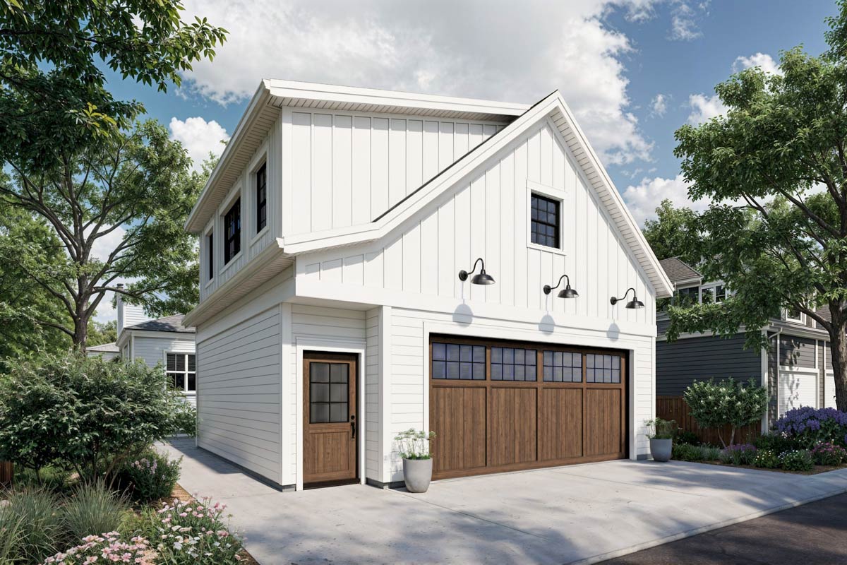 Plan 81879AB: Modern Farmhouse In-Law Suite House Plan with Spacious 2 ...