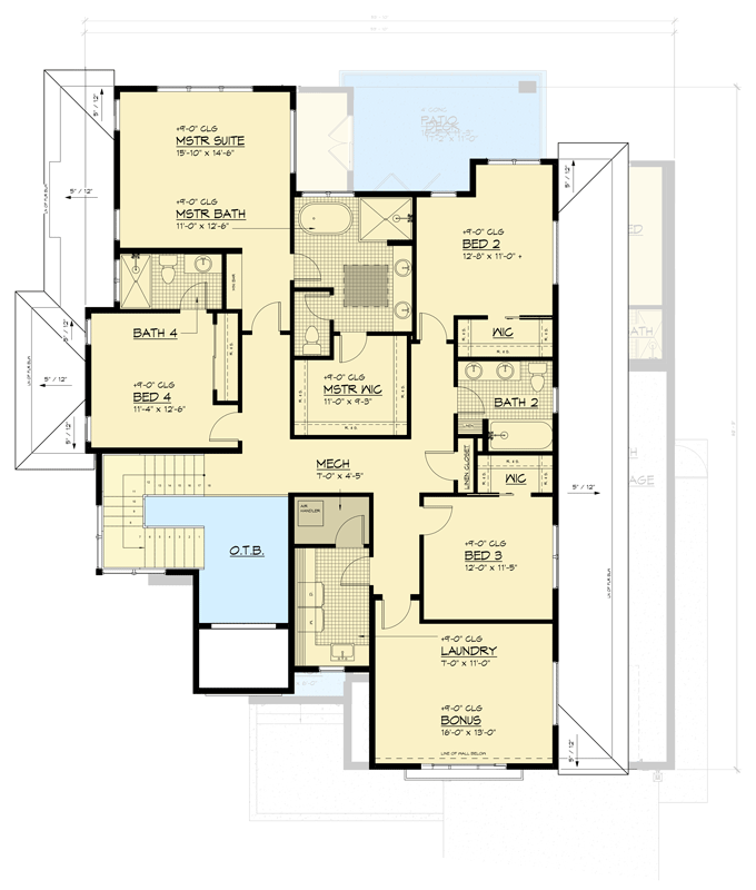 Plan 666305RAF: Spacious Contemporary Home Plan with In-Law Suite and ...