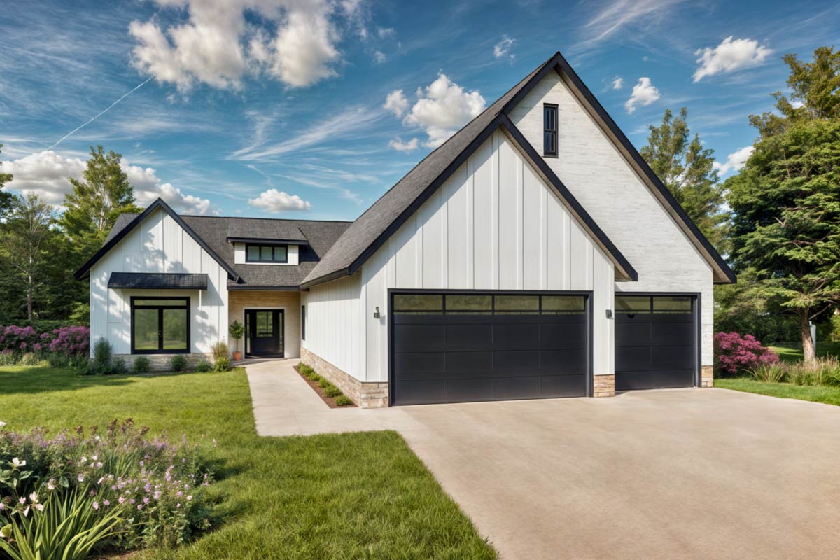 Plan 600017PDZ: Modern Farmhouse House Plan: Open Concept, Split ...