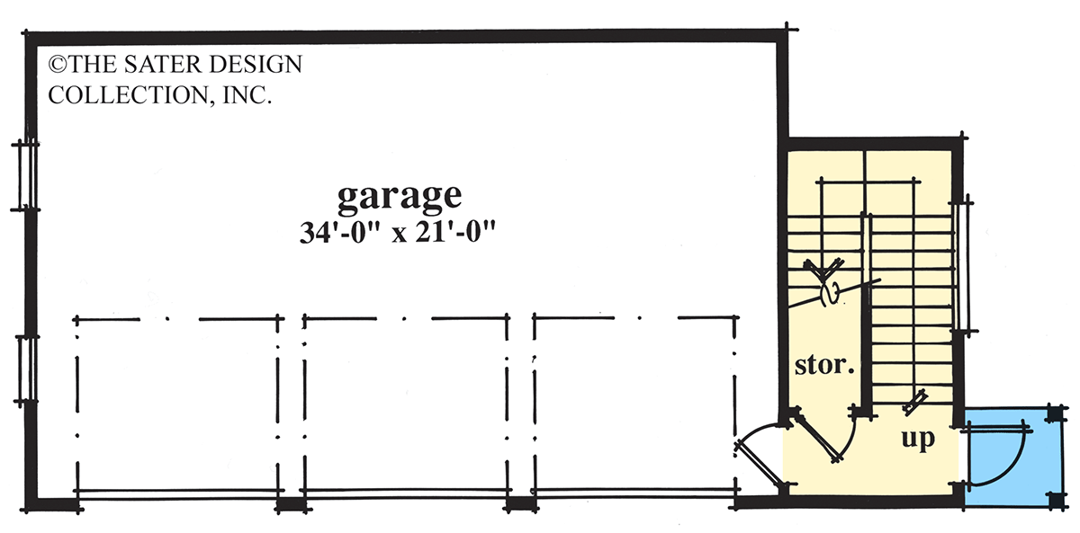 Plan 340141STR: Coastal 3-Car Garage House Plan with Second Floor Living