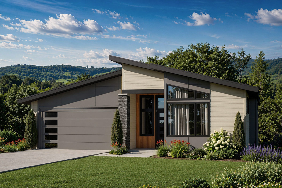 Plan 720187DA: Contemporary 4 Bedroom Ranch House Plan with 1,595 Sq Ft ...